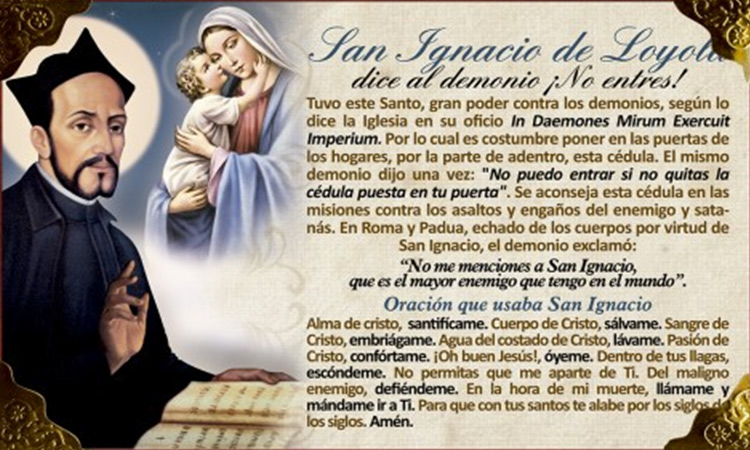 Hoy es día de San Ignacio de Loyola