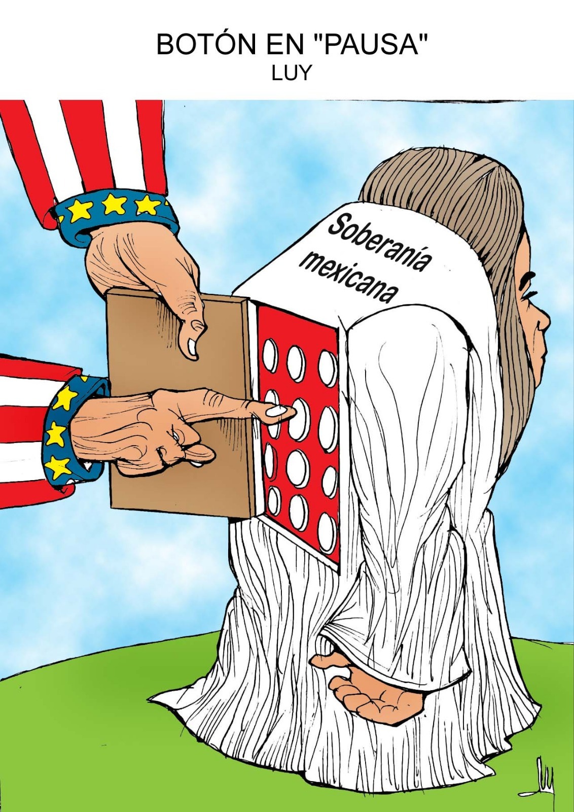 Luy – Botón de pausa
